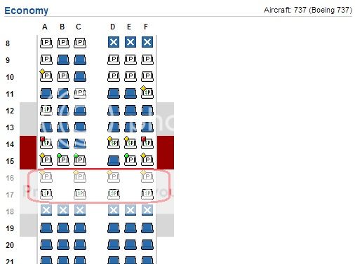 Unrefitted 738 / 737 pre-Oasis, non-MAX MCE / Main Cabin + Extra Seats - Page 5 - FlyerTalk Forums